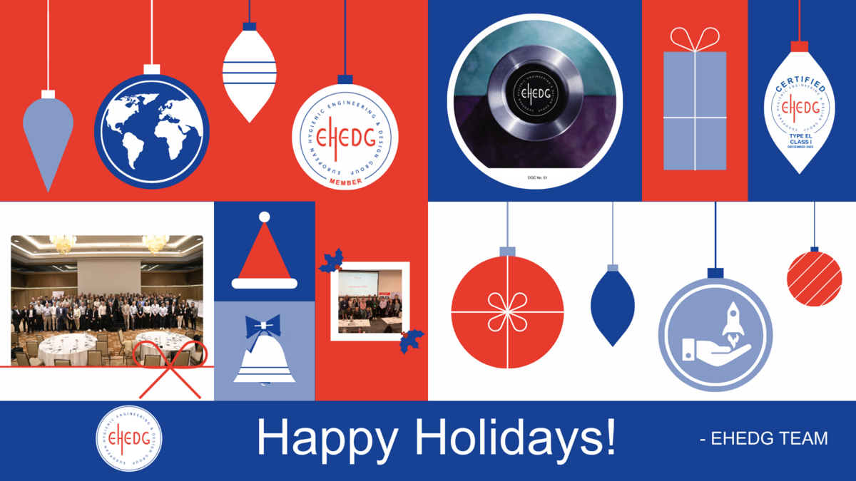 EHEDG: Warmest greetings