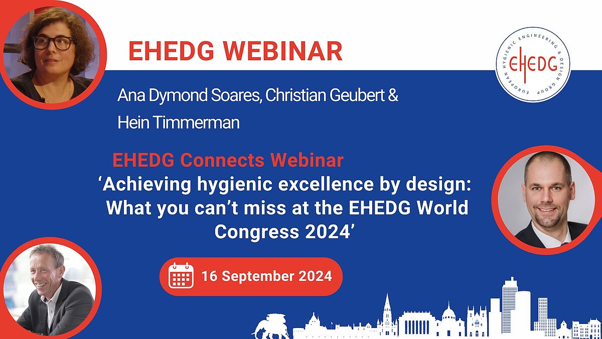 EHEDG: Sneak peek into the EHEDG World Congress 2024